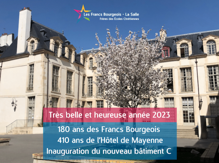 Bonne année 2023 - Les Francs Bourgeois - La Salle